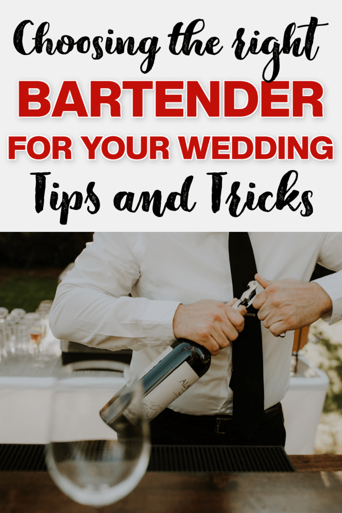 Choosing the Right Bartender for your Wedding: Tips & Tricks – Kitsap ...